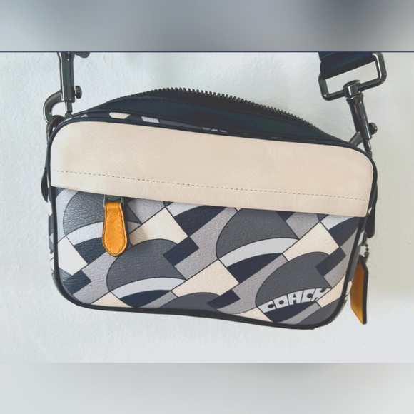 Coach | Bags | Coach 976 Graham Deco Bridge Print Leather Crossbody Bag ...
